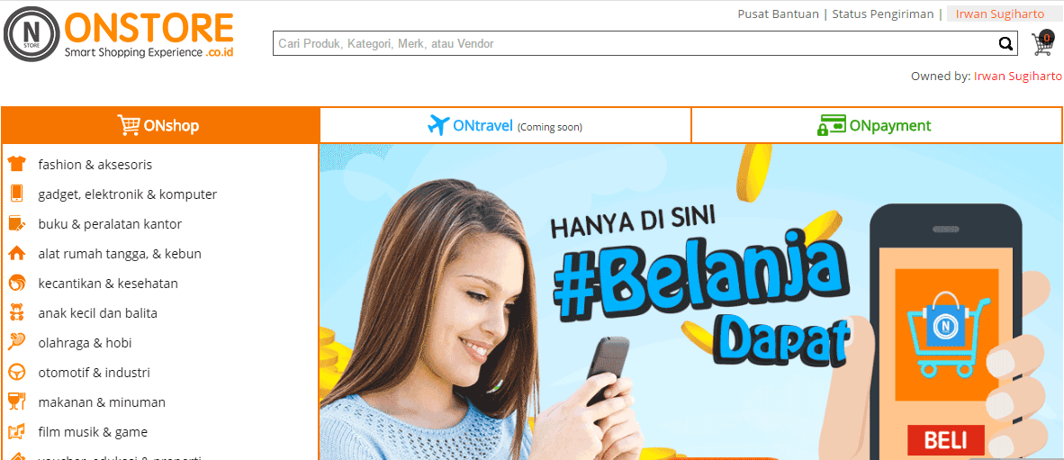 ONSTORE - Toko Online Indonesia - Belanja Online - Loving Indonesia